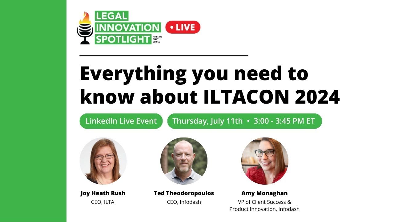 ILTACON: Legal Innovation Spotlight Live