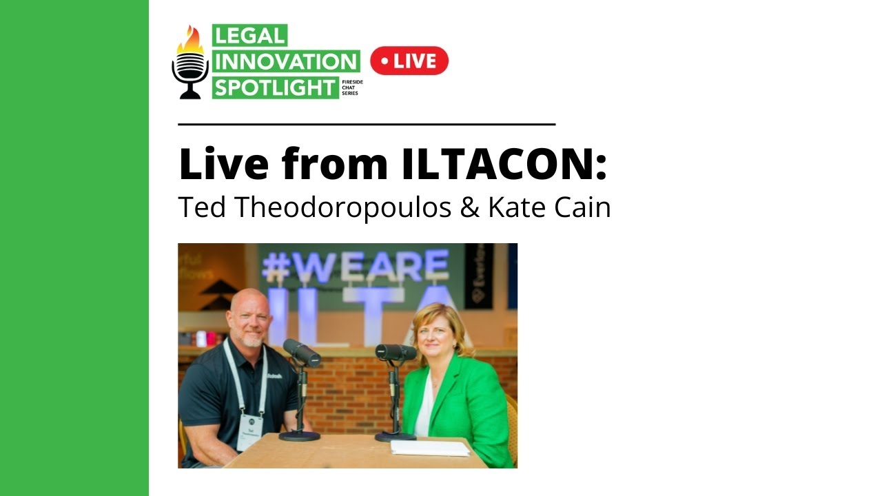 Legal Innovation Spotlight Live: Kate Cain