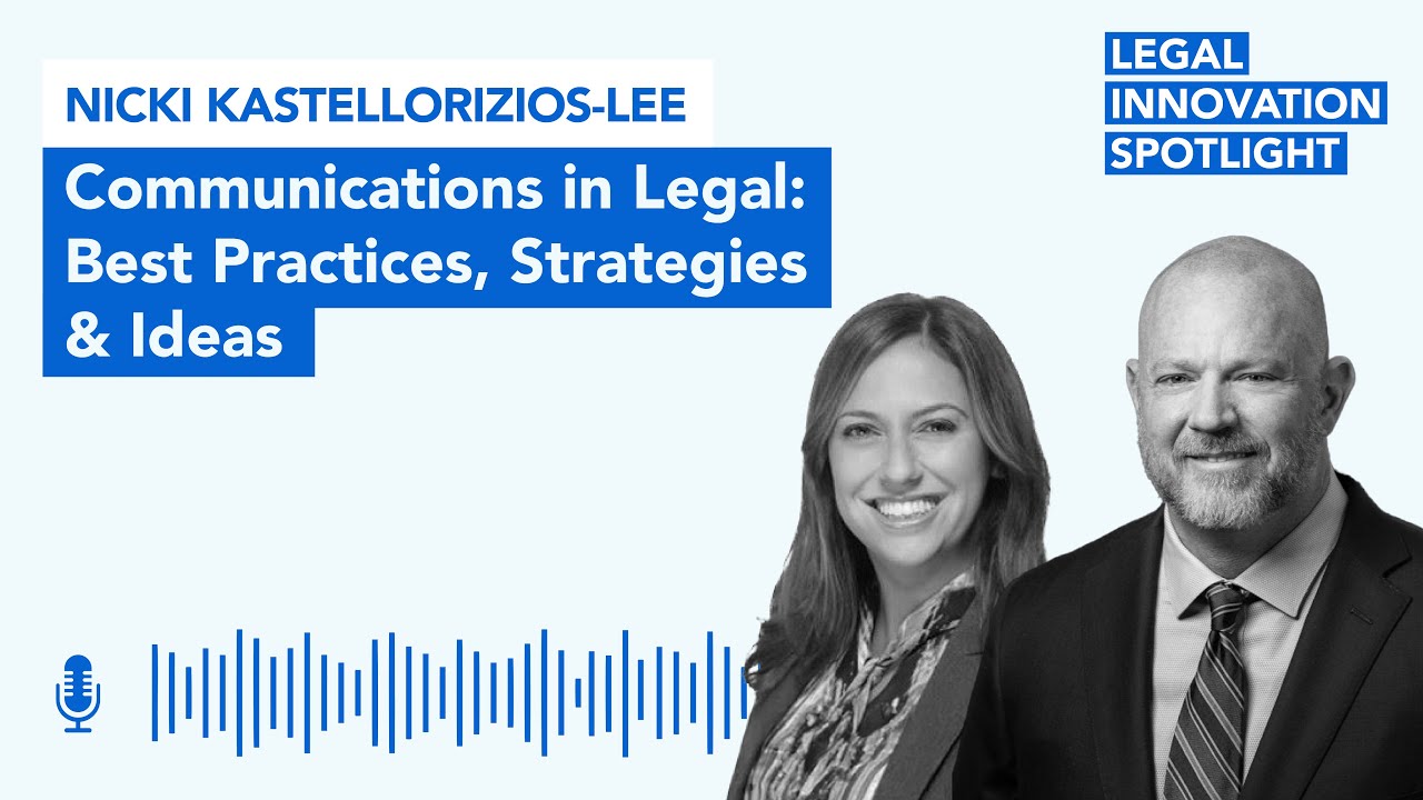 Legal Innovation Spotlight: Nicki Kastellorizios-Lee